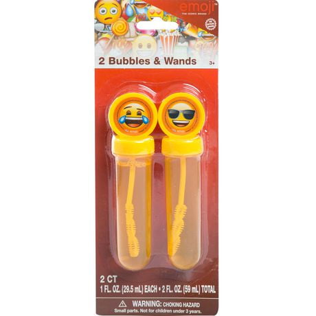 Emoji Bubbles & Wands | Walmart Canada