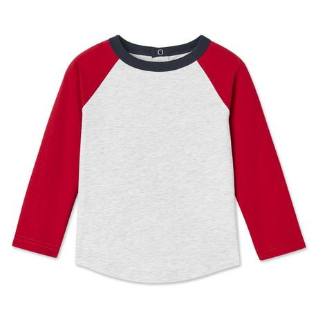Click here for George Toddler Boys Long Sleeve Colour Blocked Tee... prices