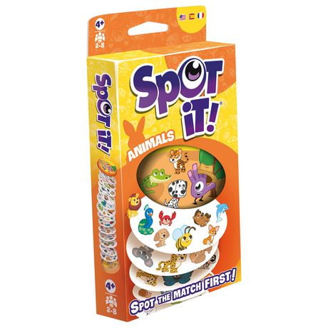 SPOT IT! - ANIMALS - KIDS GAME - BILINGUAL - Walmart.ca