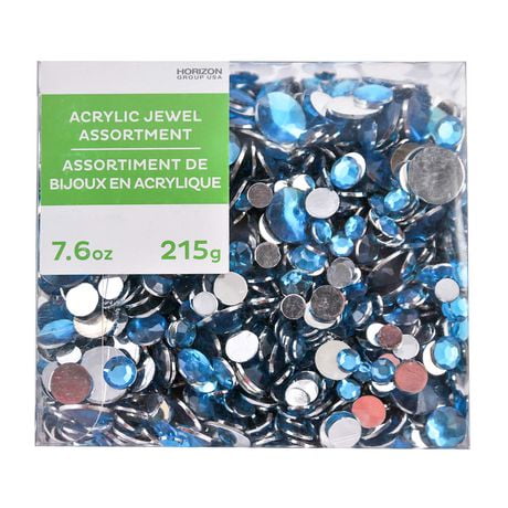 Acrylic Jewel Assortment in Turquoise | Walmart Canada