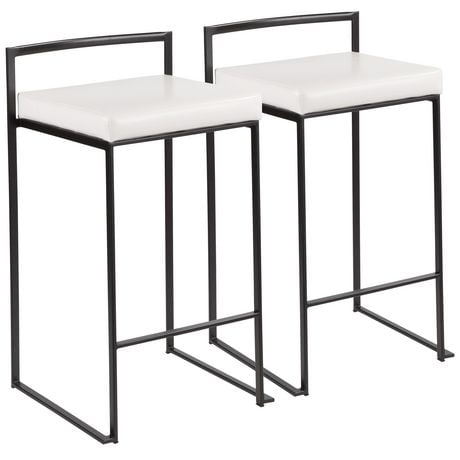 Click here for Fuji Contemporary Counter Stool By Lumisource Whit... prices
