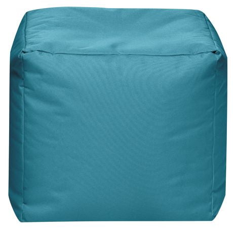 Click here for Sitting Point Cube Brava Ottoman Turquoise 16Inx16... prices