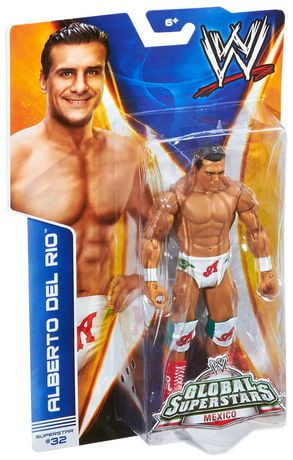 WWE Series #40 Global Superstars Mexico #32 Alberto Del Rio Action ...