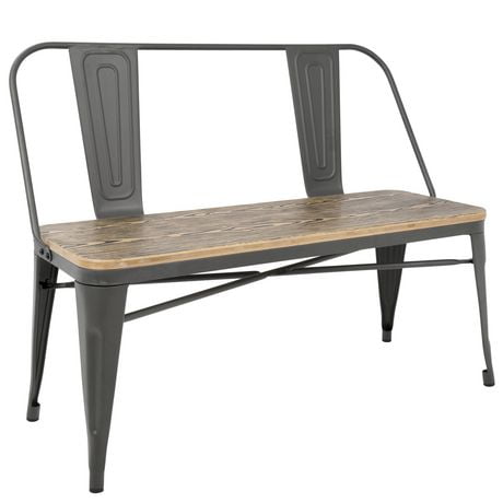 Click here for Oregon Industrial Bench By Lumisource Brown prices