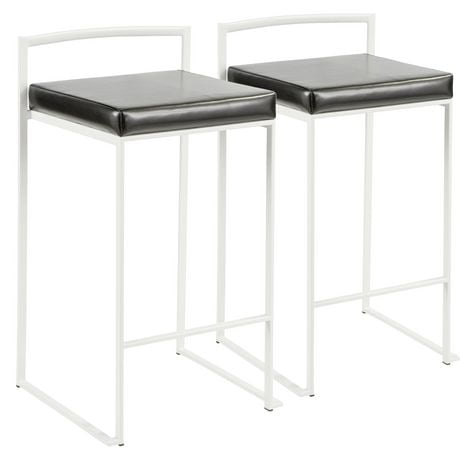 Click here for Fuji Contemporary Counter Stool By Lumisource Blac... prices