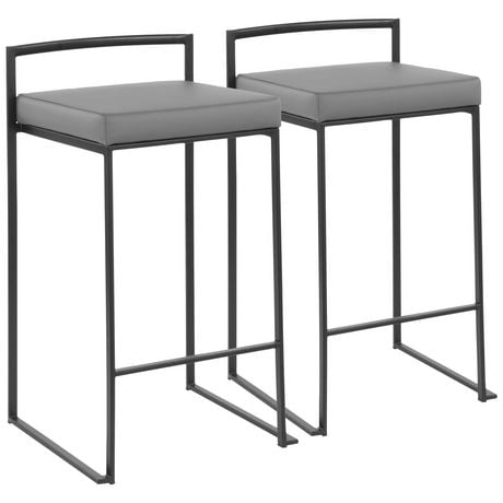 Click here for Fuji Contemporary Counter Stool By Lumisource Grey... prices