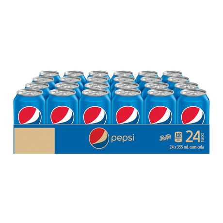 Pepsi, 355mL Cans, 24 Pack | Walmart Canada