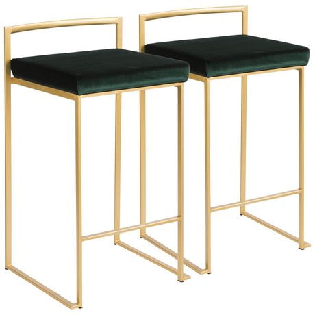 Click here for Fuji Contemporary Counter Stool By Lumisource Gree... prices