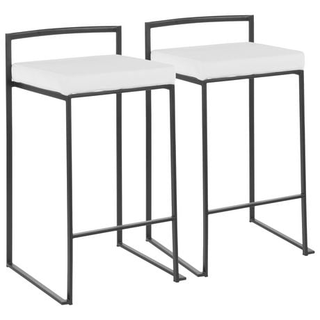 Click here for Fuji Contemporary Counter Stool By Lumisource Whit... prices