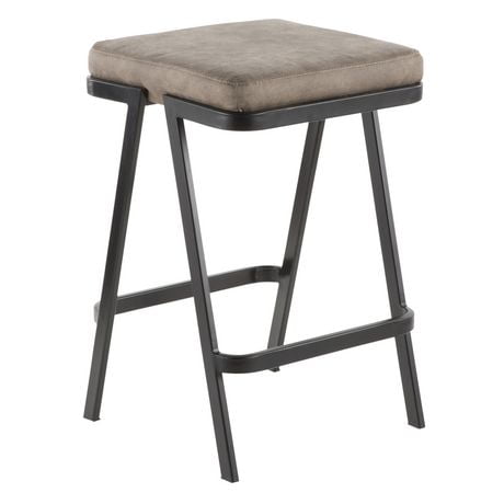 Click here for Seven Industrial Counter Stool By Lumisource Grey prices