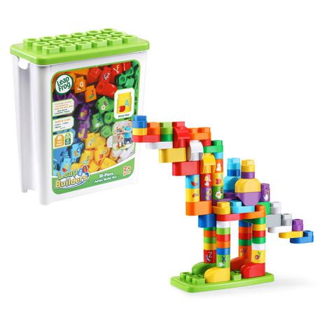 Click here for Leapfrog Leapbuilders 81-Piece Jumbo Blocks Box -... prices