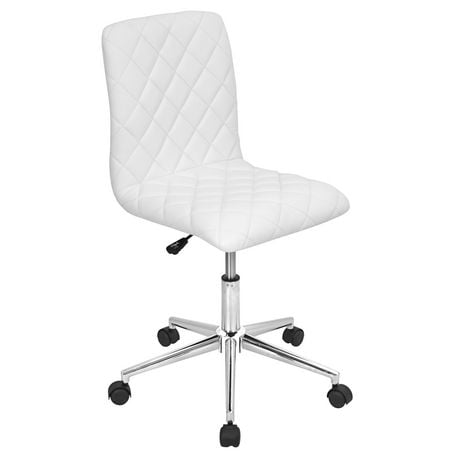 Click here for Caviar Contemporary Task Chair By Lumisource White prices