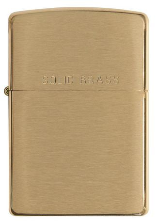 Click here for Zippo Brushed Brass (204) prices