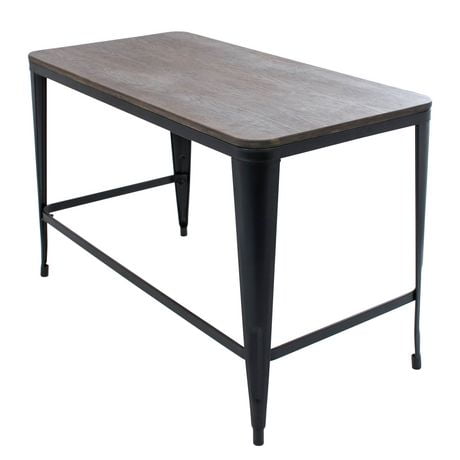 Click here for Pia Industrial Desk By Lumisource Brown prices