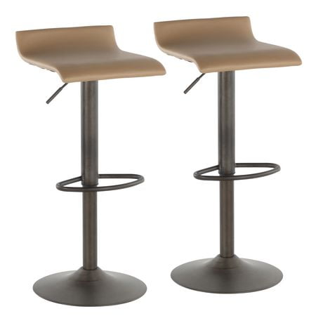 Click here for Ale Industrial Barstool By Lumisource Brown prices