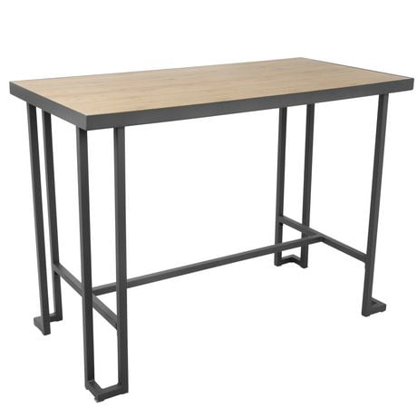 Click here for Roman Industrial Counter Table By Lumisource Grey prices