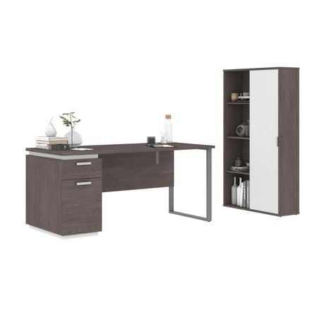 Click here for Bestar Aquarius 2-Piece Set Including A Desk With... prices