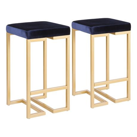 Click here for Midas Contemporary Counter Stool By Lumisource Blu... prices