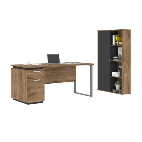 Click here for Bestar Aquarius 2-Piece Set Including A Desk With... prices