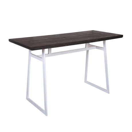 Click here for Geo Industrial Counter Table By Lumisource White prices