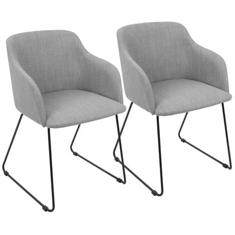 Click here for Daniella Contemporary Chair By Lumisource Grey prices