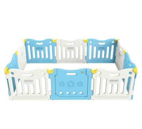 Click here for Baby Care Funzone Playpen - Sky Blue Multi Colour... prices
