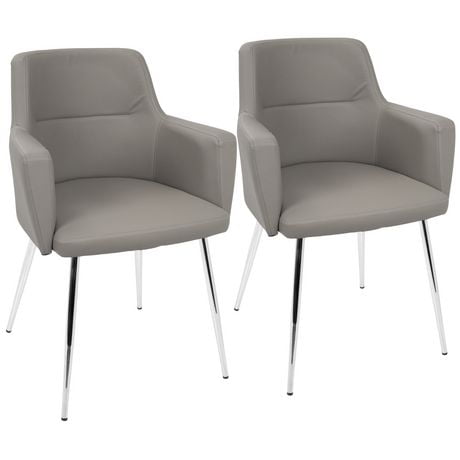 Click here for Andrew Contemporary Chair By Lumisource Grey prices