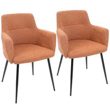 Click here for Andrew Contemporary Chair By Lumisource Orange prices