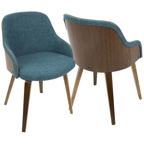 Click here for Bacci Mid-Century Modern Chair By Lumisource Teal prices