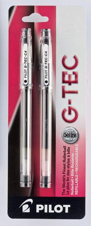 Click here for Pilot G-Tec-C4 Roller Ball Pens - Black Black prices