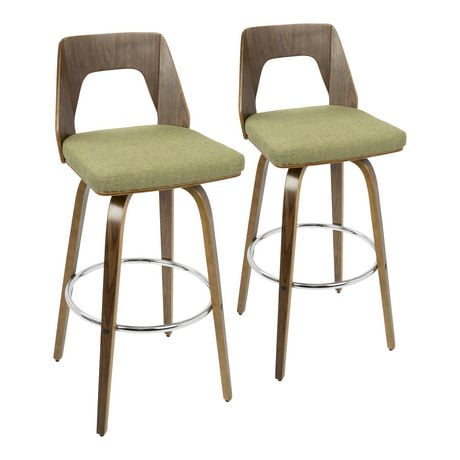 Click here for Trilogy Mid-Century Modern Barstool By Lumisource... prices