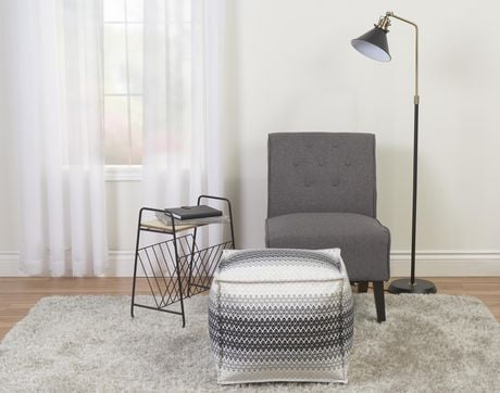 HOME TRENDS OMBRE TRIANGLES POUF - Walmart.ca