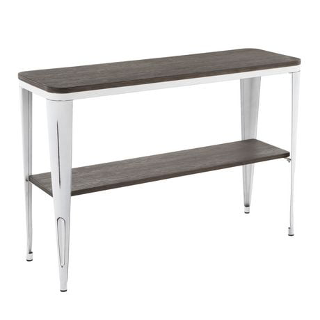 Click here for Oregon Industrial End Table By Lumisource White prices
