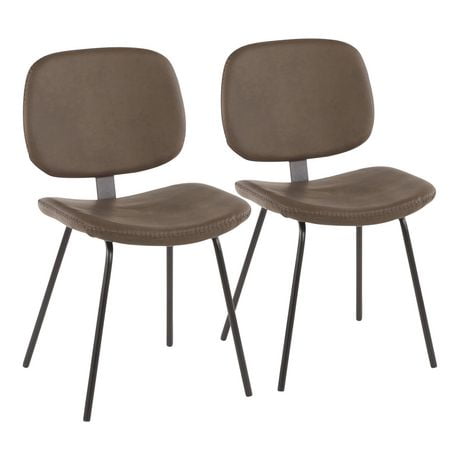 Click here for Nunzio Industrial Chair By Lumisource Brown Dining prices