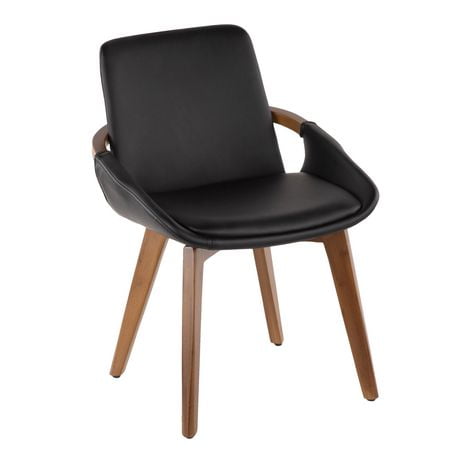 Click here for Cosmo Mid-Century Modern Chair By Lumisource Black prices