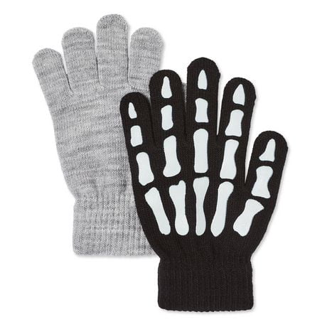 George Girls' Halloween Mittens 2-Pack, One Size - Walmart.ca
