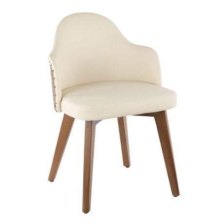 Click here for Ahoy Mid-Century Modern Chair By Lumisource Cream prices