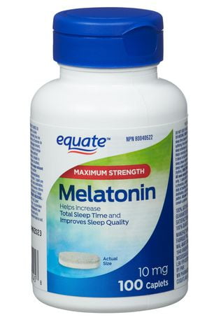 Equate Melatonin 10mg | Walmart Canada