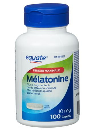 Equate Melatonin 10mg | Walmart Canada