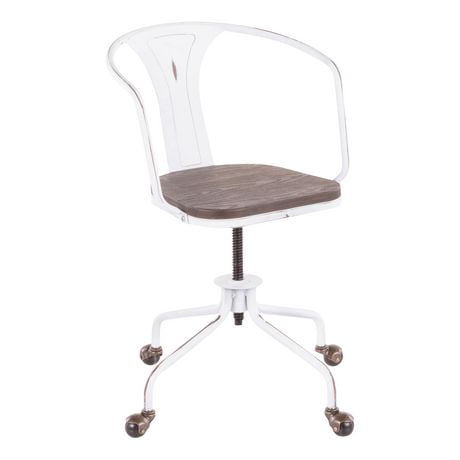 Click here for Oregon Industrial Task Chair By Lumisource White prices