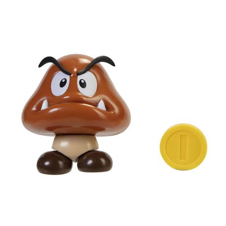 Nintendo 4" Goomba Figure with Coin | Walmart Canada