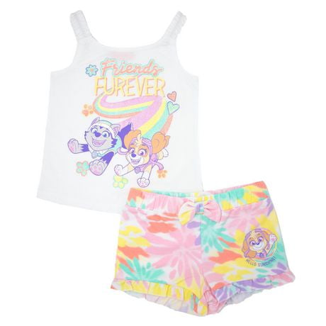 Click here for Paw Patrol Toddler Girls 2 Piece Short Set White 3... prices