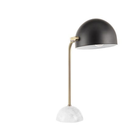 Click here for Bello Contemporary Table Lamp In Walnut And Black... prices