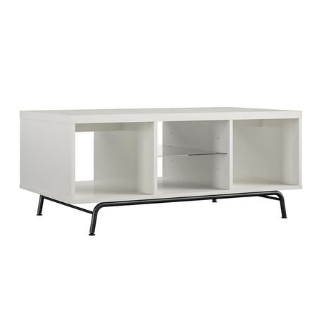 Click here for Dorel Melbourne Coffee Table  White White prices