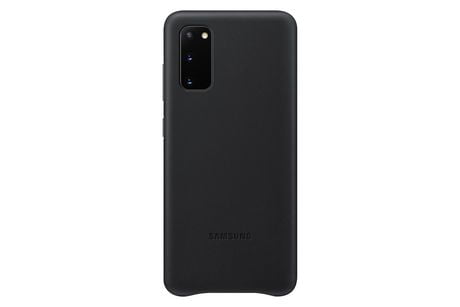 Click here for Samsung Leather Cover For Galaxy S20 Black prices