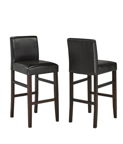 Click here for Brassex Inc 24 Counter Stool  Set Of 2  Grey Espre... prices