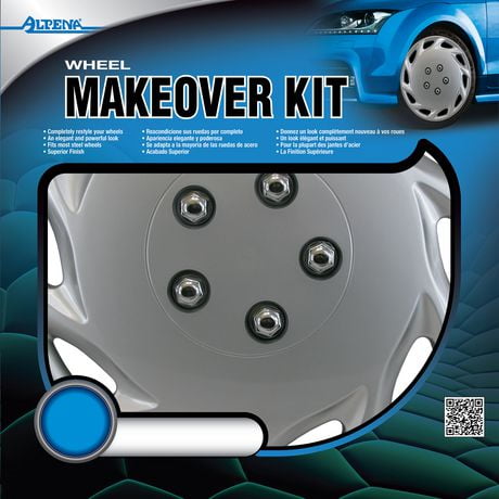 14" Silver Sport Wheel Cover 2pk | Walmart Canada