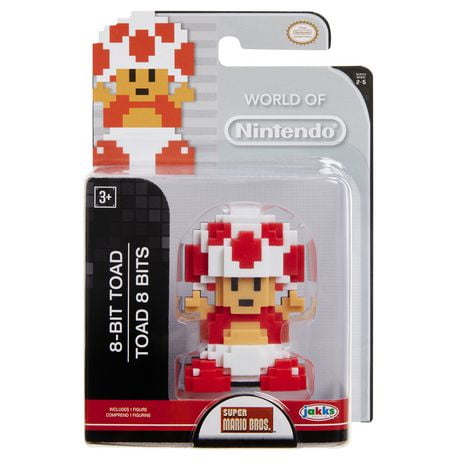 Nintendo 2.5" 8 Bit Toad Limited Articulation - Walmart.ca