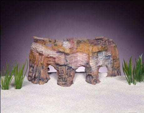 Click here for Penn-Plax Penn Plax Deco Cliff Aquarium Resin Beig... prices