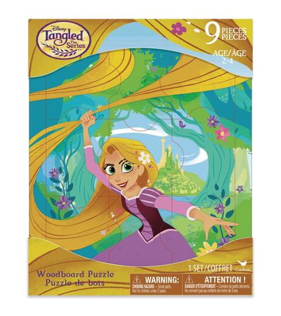 Disney Tangled, 9-Piece Woodboard Puzzle | Walmart Canada